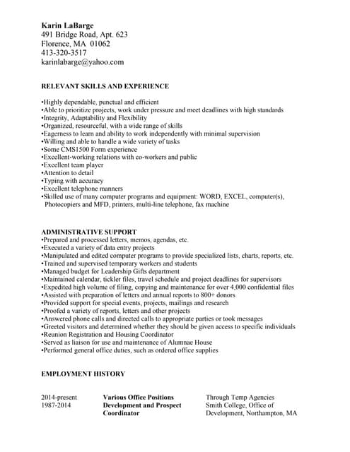 Lisa hoffpauir resume june 2016 rev1 | PDF