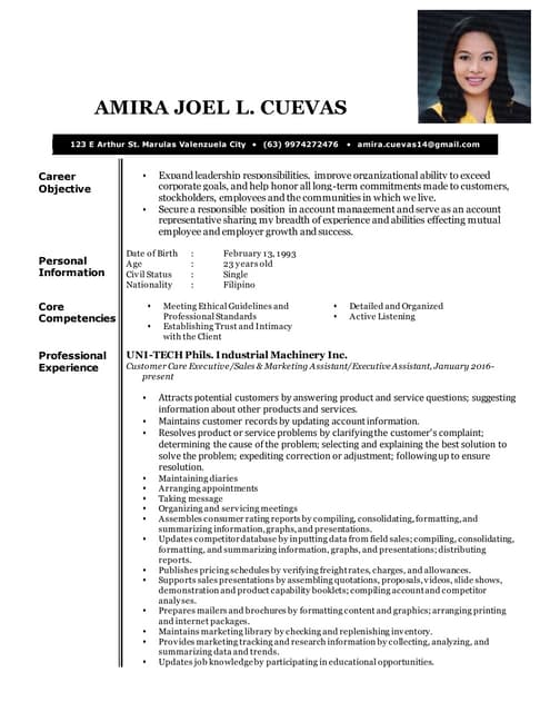 Customer Experience Roles and Responsibilities | DOCX