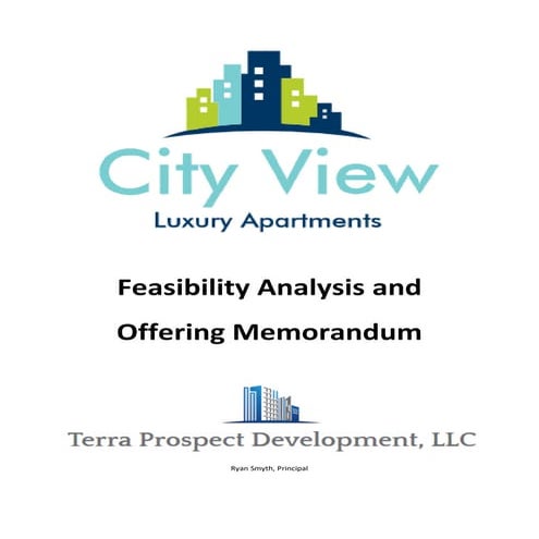 City View Feasibility Analysis | PDF