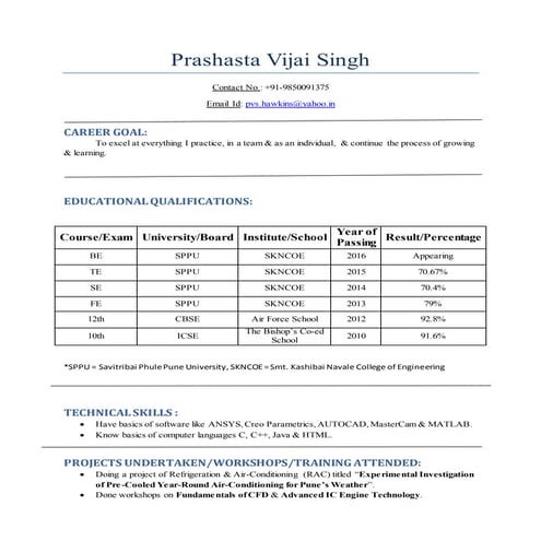 Resume (Vasu.N) 100 | DOCX