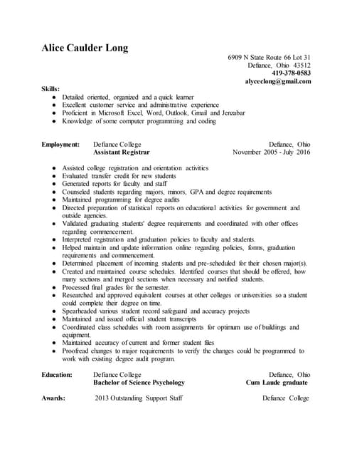 ali Resume English-1 | PDF