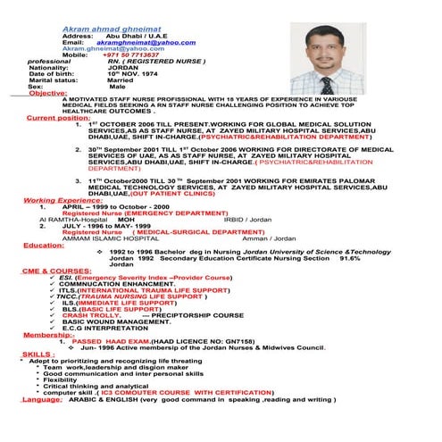 UPDATED AKRAM CV | DOC | Healthcare Industry | Industries