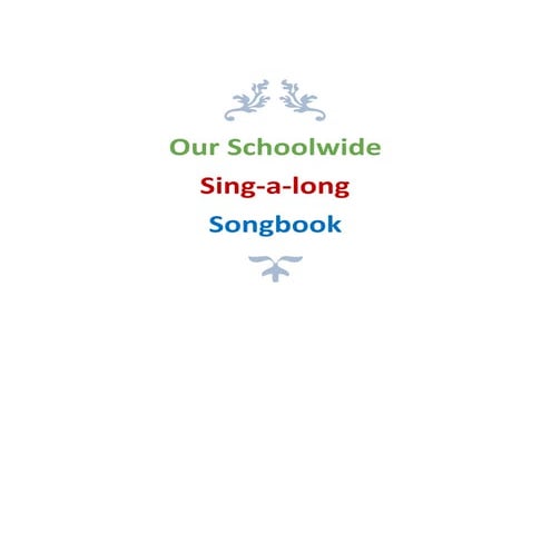 School Songbook | PDF