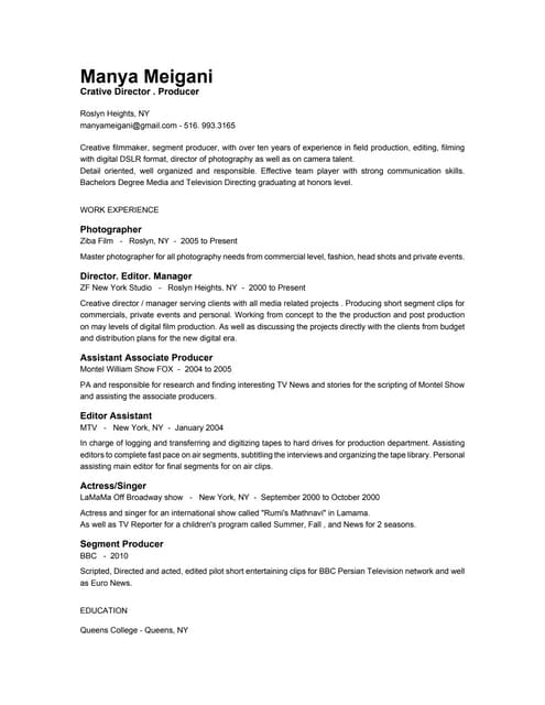 Steve Strangio Resume_2016 | PDF