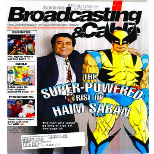 Haim Saban (Ent)_cover feature_B&C_122093 | PDF