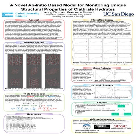 CHESC Methane Hydrate Poster | PPTX
