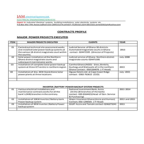 contract profile | DOCX