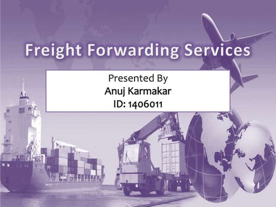 Standard operating process in freight forwarding | PPTX