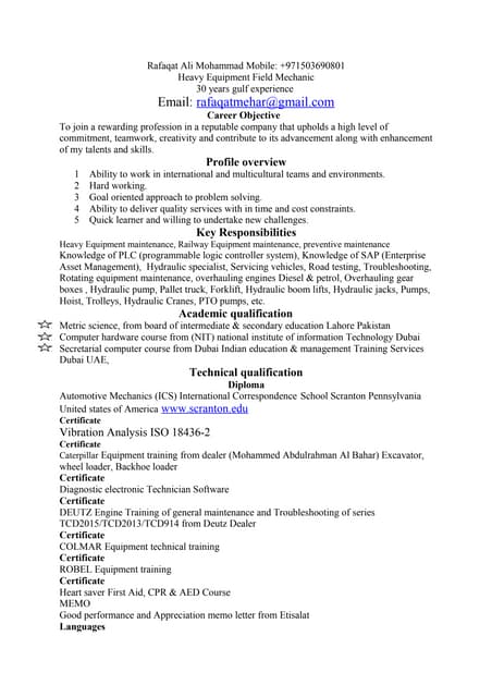 1 CURRICULUM VITAE 2016- | PDF