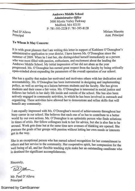 Brown letter of rec | PDF