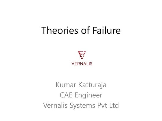 Failure Theories - Static Loads | PPT | Physics | Science