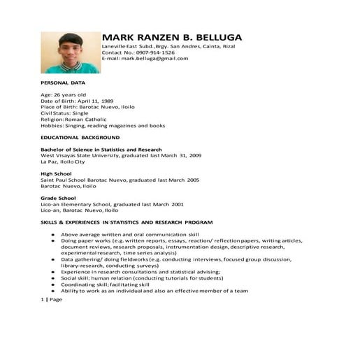 myresume_belluga | DOCX