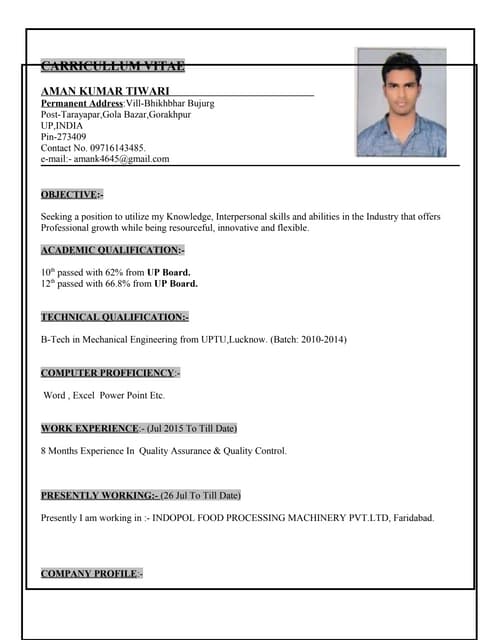 CV of Tanveer Ahmad | DOC | Civil Engineering Industry | Industries