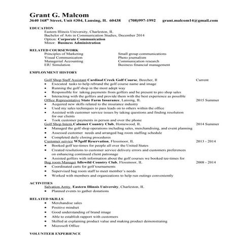 Sammy-Jo Resume PDF | PDF