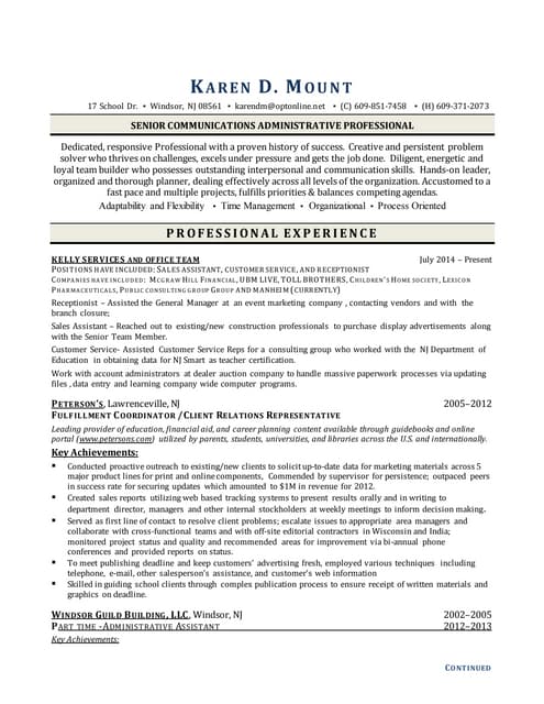 Dawn Resume Update HR. 2016 | DOC