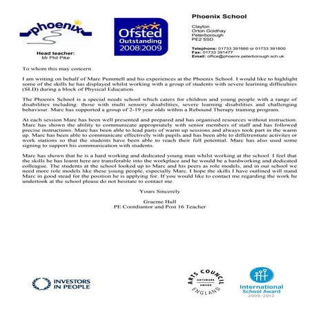 Fagley, Jessica recommendation | PDF