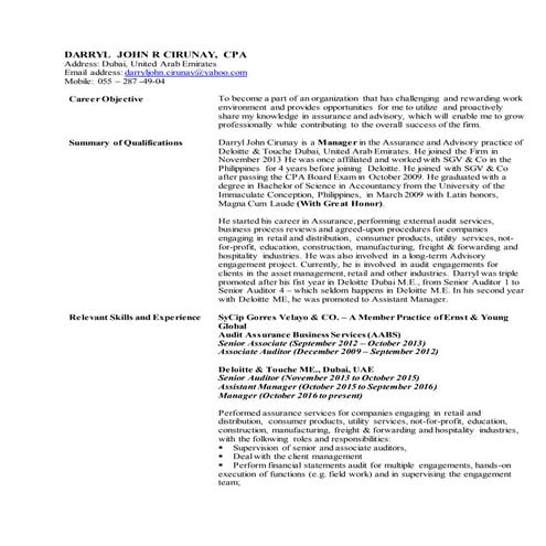 Darryl_John_R_Cirunay resume.. | DOCX
