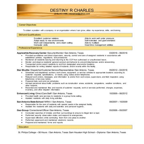 DESTINY R CHARLES.July 2016 | DOCX