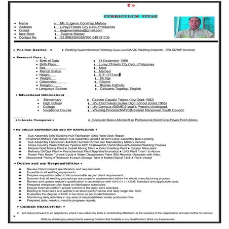 CV 1 MALAAY -1 | DOC