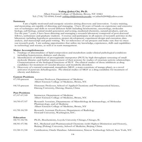 Chi CV 2016-03-25 | PDF