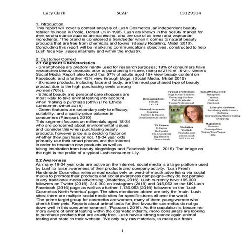 SCAP (1) | DOCX | Skin Care | Beauty