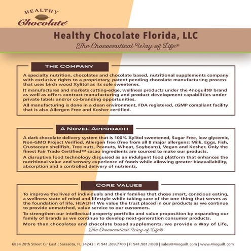 Company and products (flier) | PDF