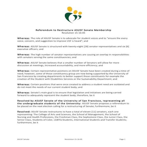 Restructure Resolution | PDF