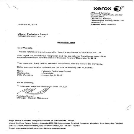 XEROX EXPERIENCE | PDF