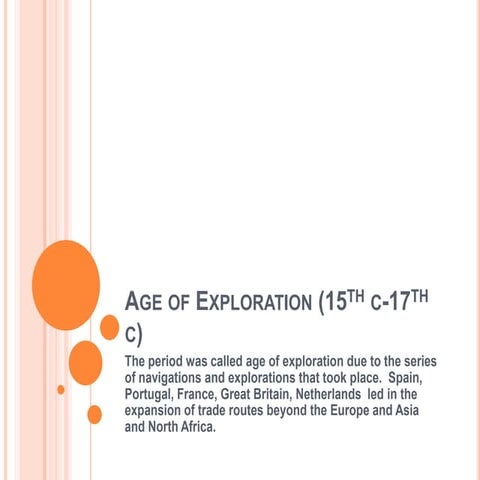 9 age of exploration | PPT