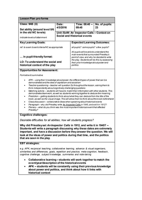 Context lesson for An Inspector Calls .pptx