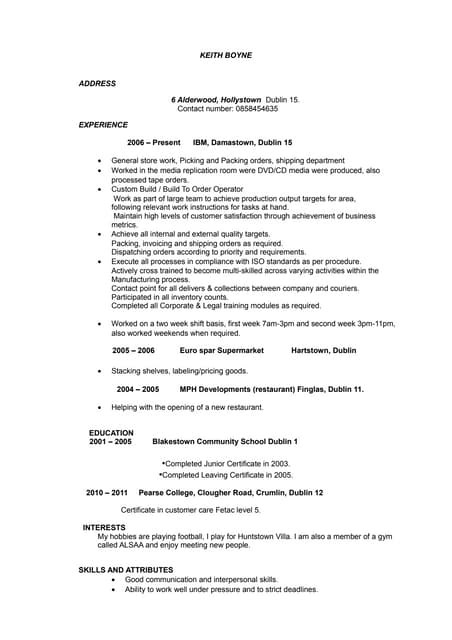 Simon CV June 2015 | DOCX