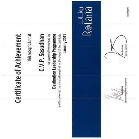 rotana training | PDF