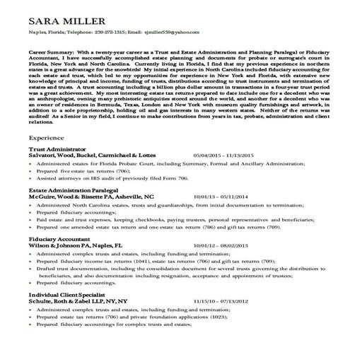 Rosemary Geary Resume | DOCX