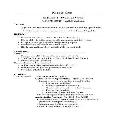 My Resume | PDF