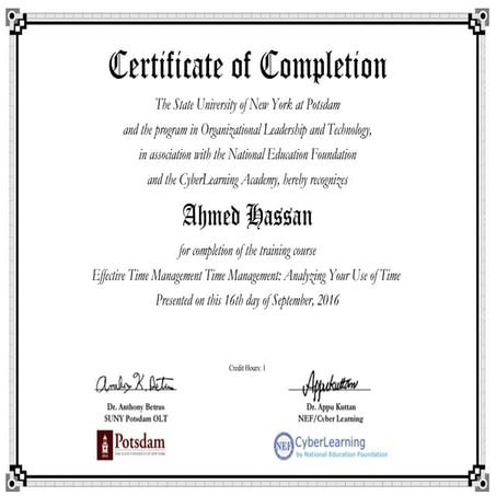 Effective time managment | PPT