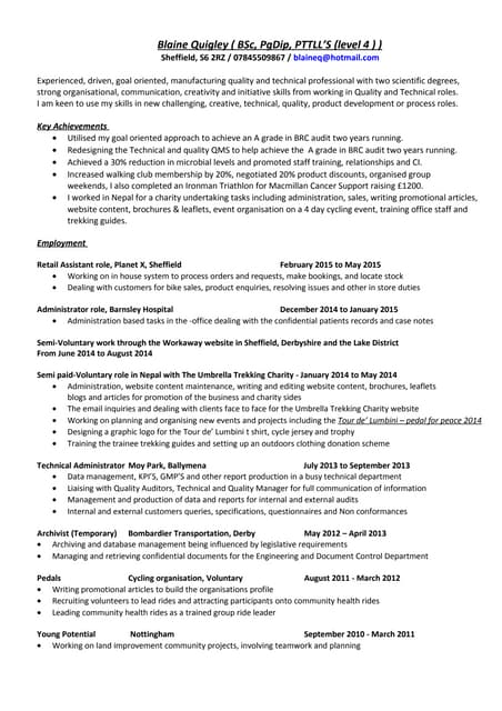 Kaylin's ResumeSpring 2017 | PDF