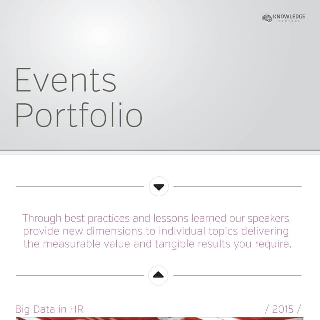 Events Portfolio | PDF