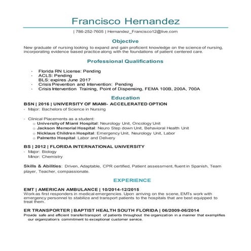 Francisco-Hernandez-resume-2016 | PDF