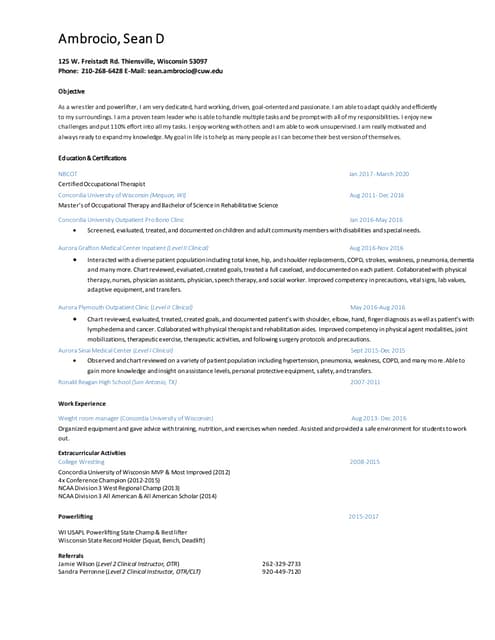 Nov 2016 Resume | PDF