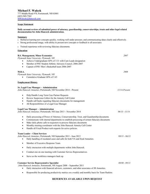 Curtis Shields Resume | DOC