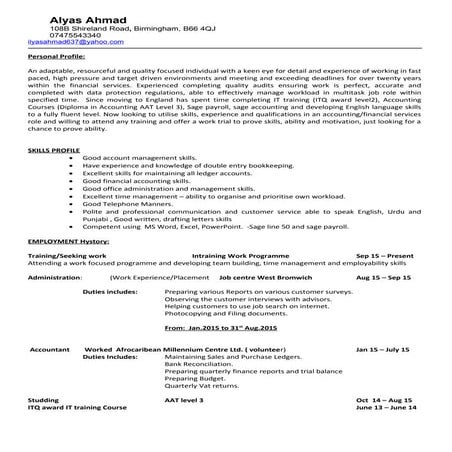Mudassar Qureshi CV | DOC