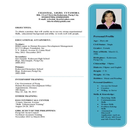 CELESTIAL UPDATED RESUME | DOCX