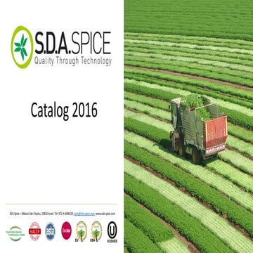 SDA SPICE Catalog | PDF