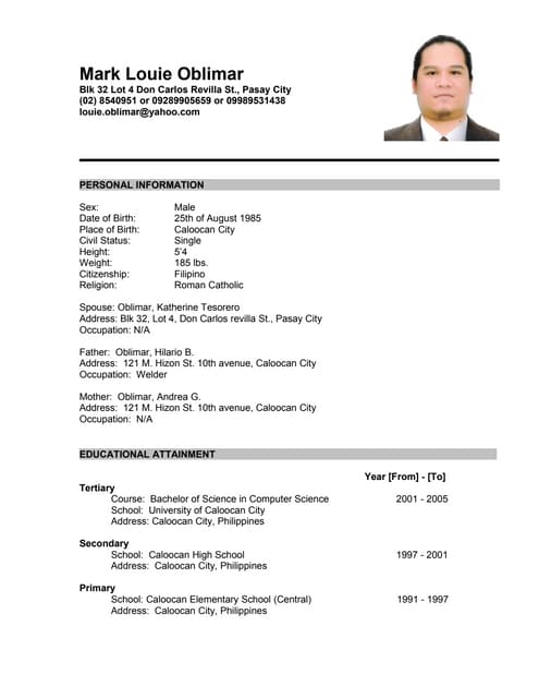 Here is my updated resume. | PDF