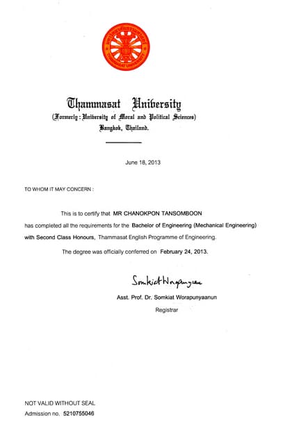 bba transcript | PDF