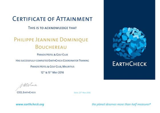 REFERENCE FROM EARTHCHECK | PDF