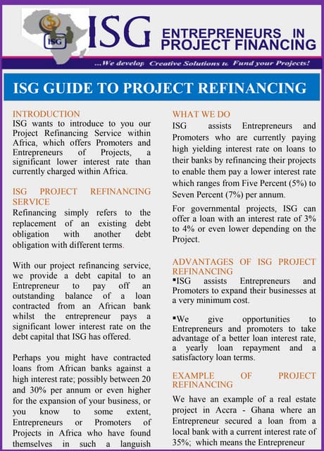 ISG Business Expansion Leaflet | PDF