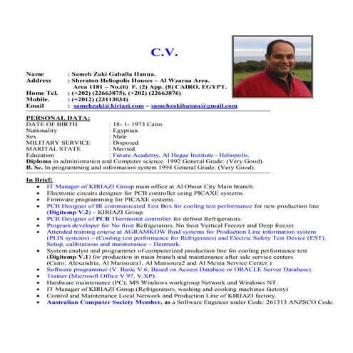 Sameh_Zaki_CV2016 | PDF