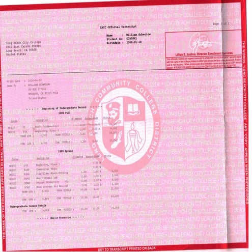 lbcc transcripts | PDF