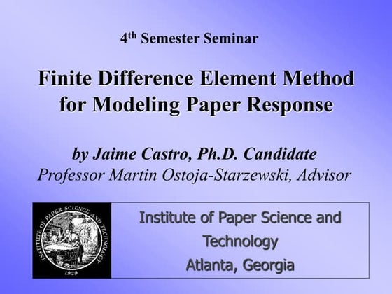 INTRODUCTION TO FINITE ELEMENT ANALYSIS | PPTX